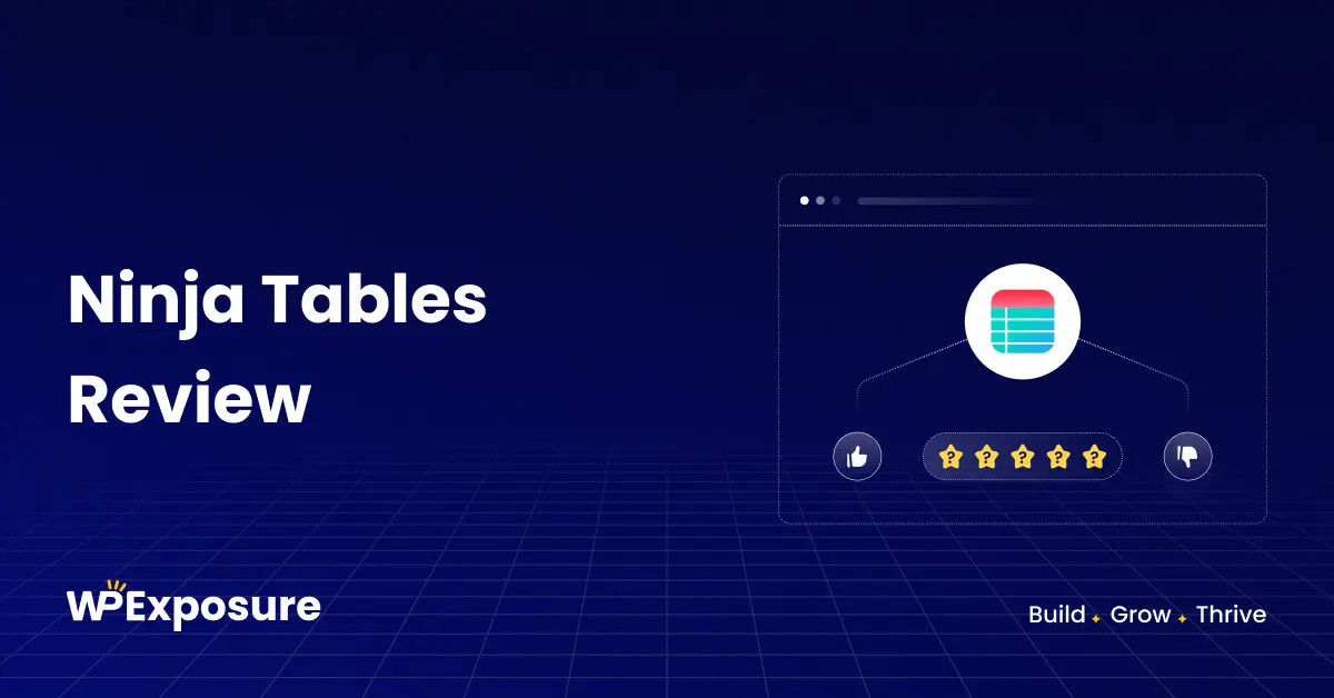 Ninja Tables Review 2025: Best Table Plugin?